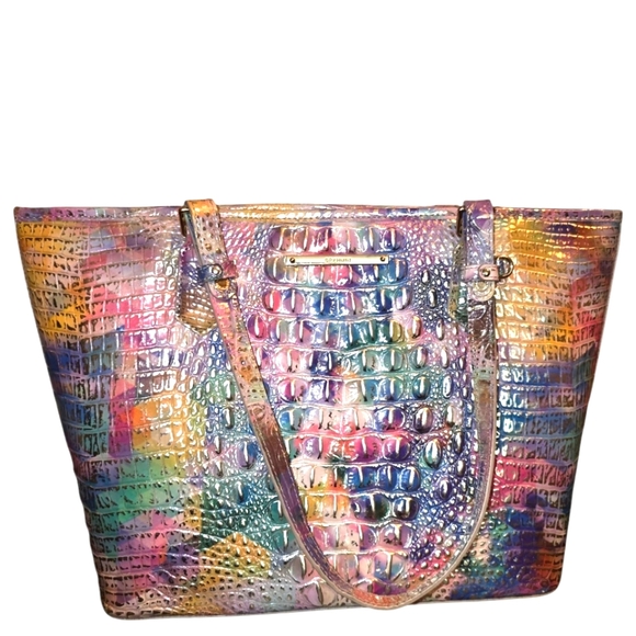 Brahmin | Bags | Brahmin Large Multicolor Large Shoulder Bag | Poshmark
